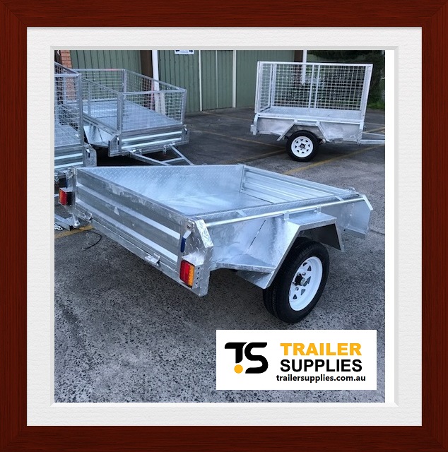 Box Trailer 6x4 Single Axle - Trailer Supplies