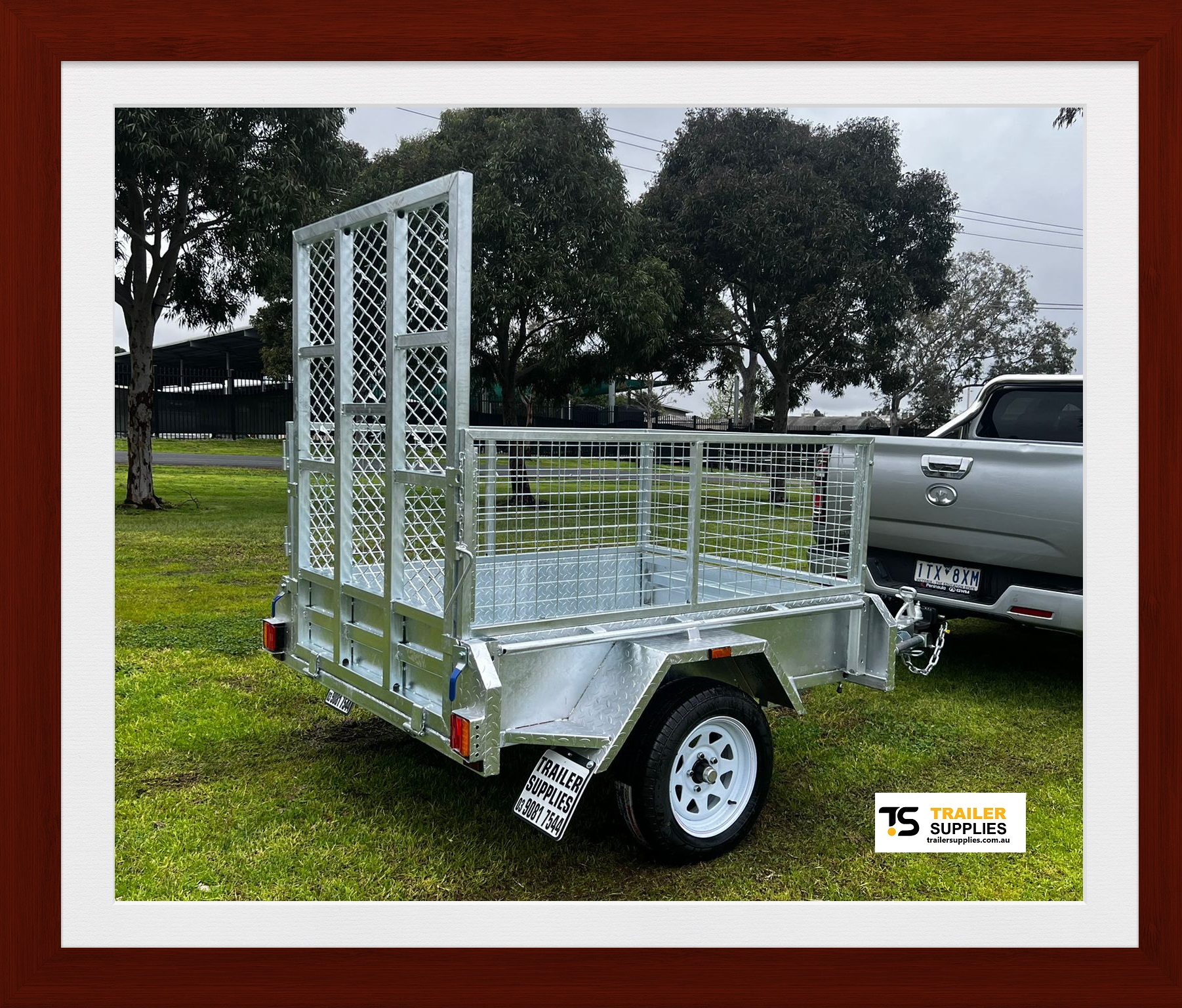 Box Trailer 6x4 Single Axle - Trailer Supplies