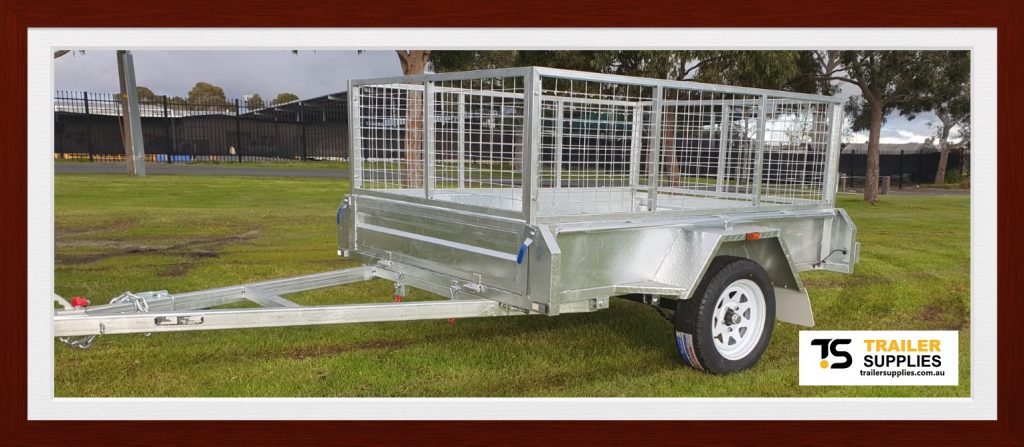 Box Trailer 7x5 Single Axle - Trailer Supplies