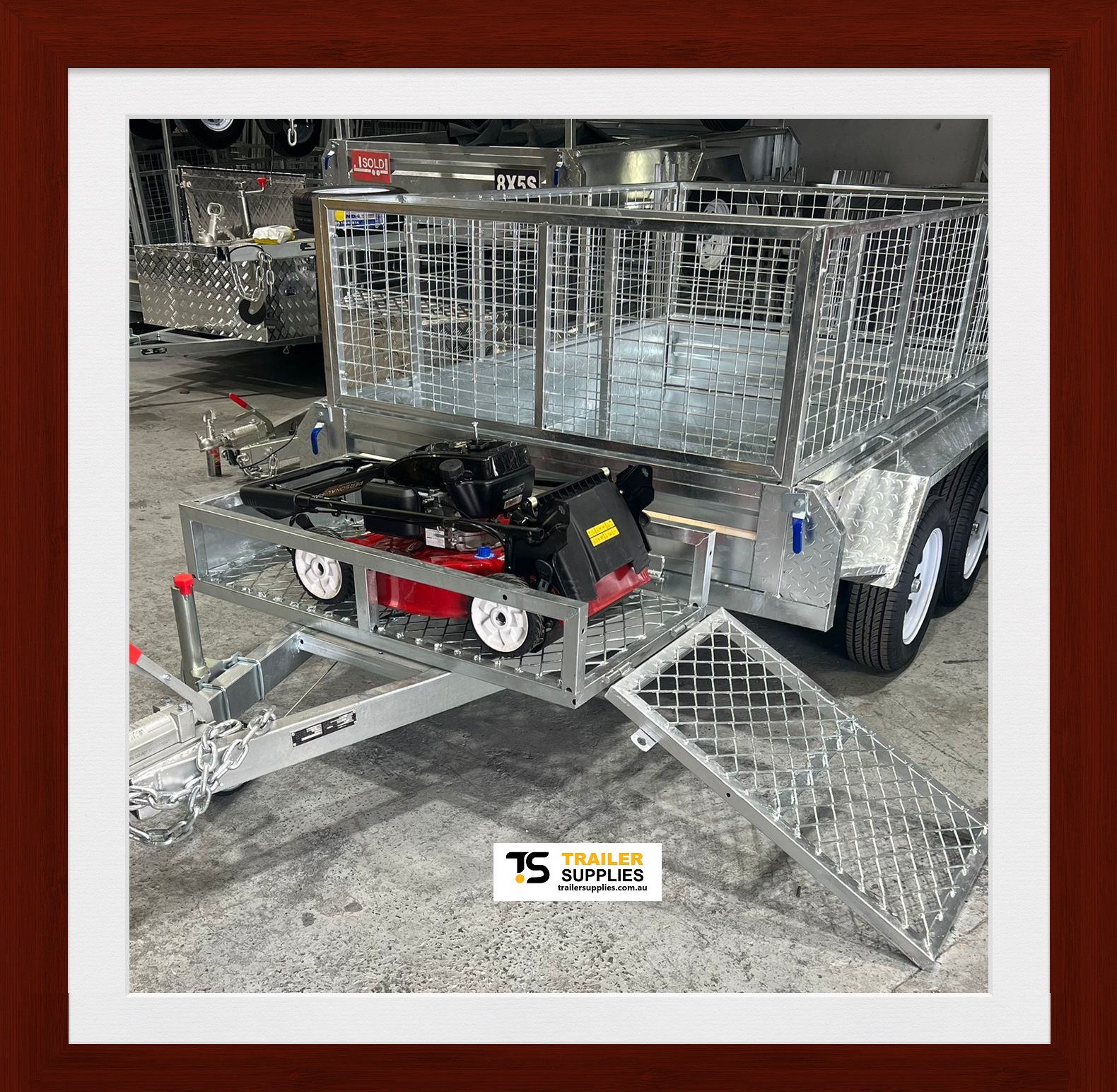 Box Trailer 6x4 Single Axle - Trailer Supplies